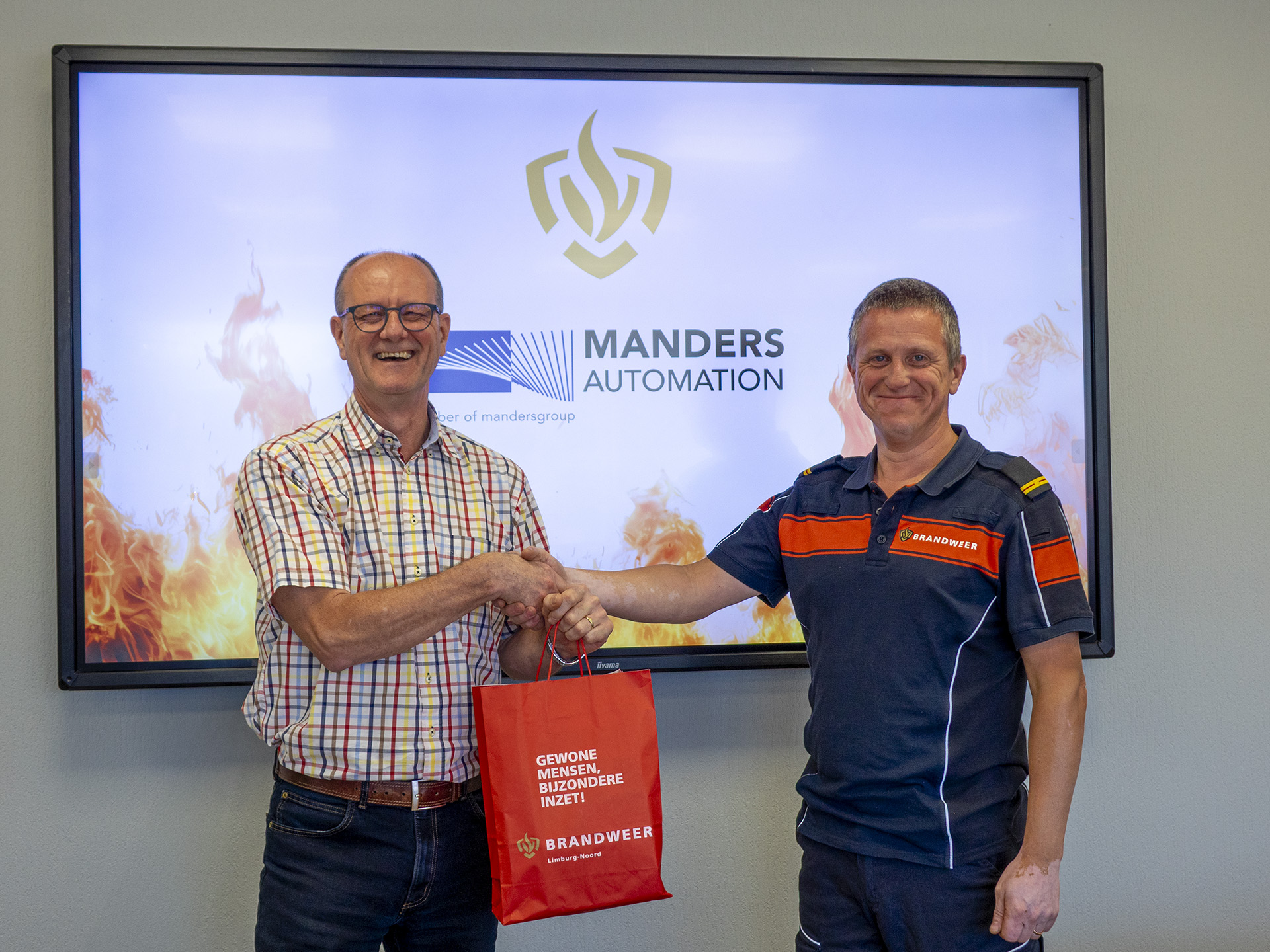 Thank you Fire Department | Manders Automation